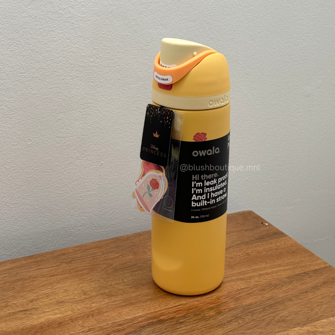 Owala FreeSip 24oz Disney Princess Collection – Blush Boutique Mnl